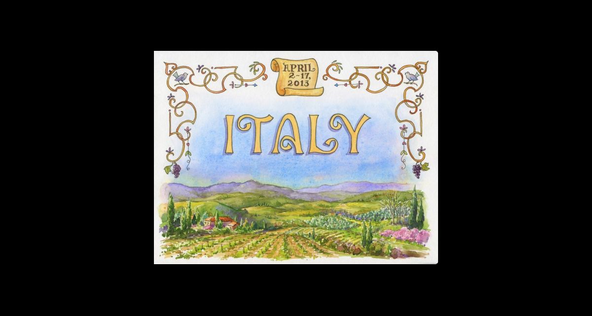 Tuscany Travel Journal I